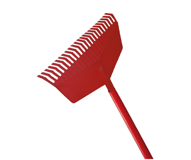 Kamikaze flat rake with wooden handle (450mm) (12 pack for the price of ...