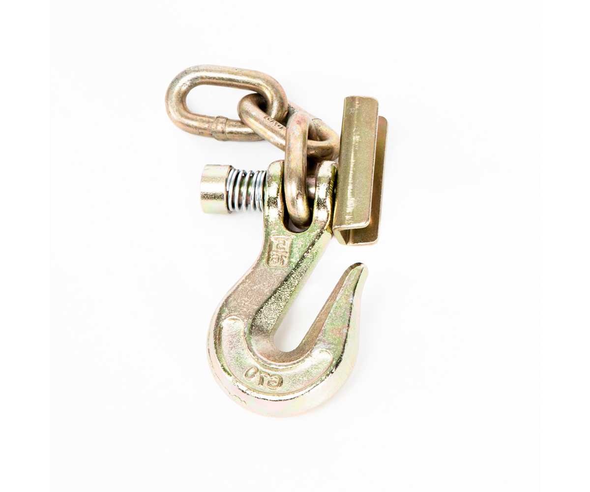 Portable Winch locking grab hook with 3 chain links – FR Jones & Son