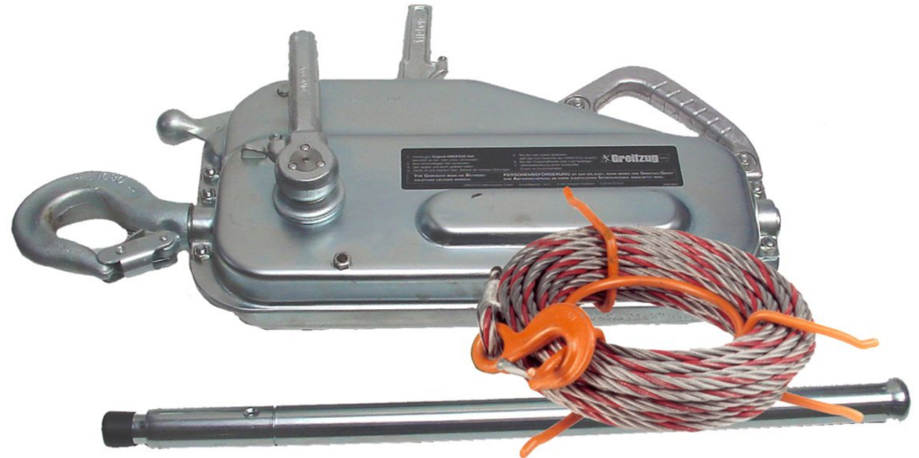 Tirfor TU16 winch with 20m cable – FR Jones & Son