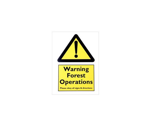 Forestry Warning Signs – F.R. Jones & Son