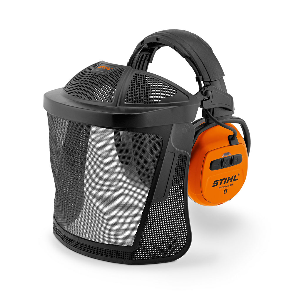 Stihl mesh visor with Dynamic BT bluetooth ear defenders kit – F.R ...