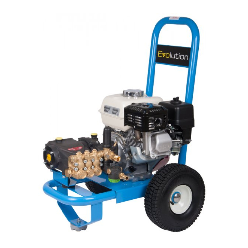 Evolution 2 14150 petrol pressure washer (150 bar) – F.R. Jones & Son