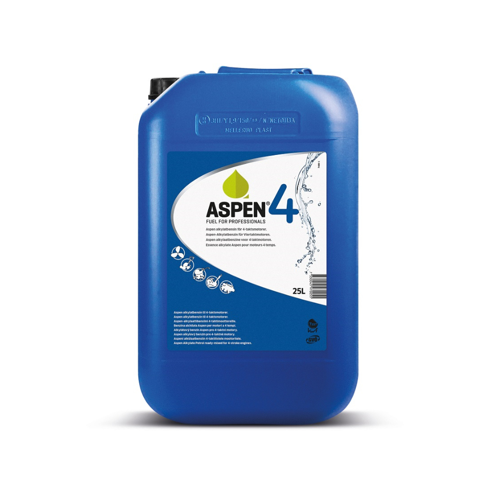 Aspen 4 Alkylate petrol ready-mixed – 25 litre (four stroke) – F.R ...