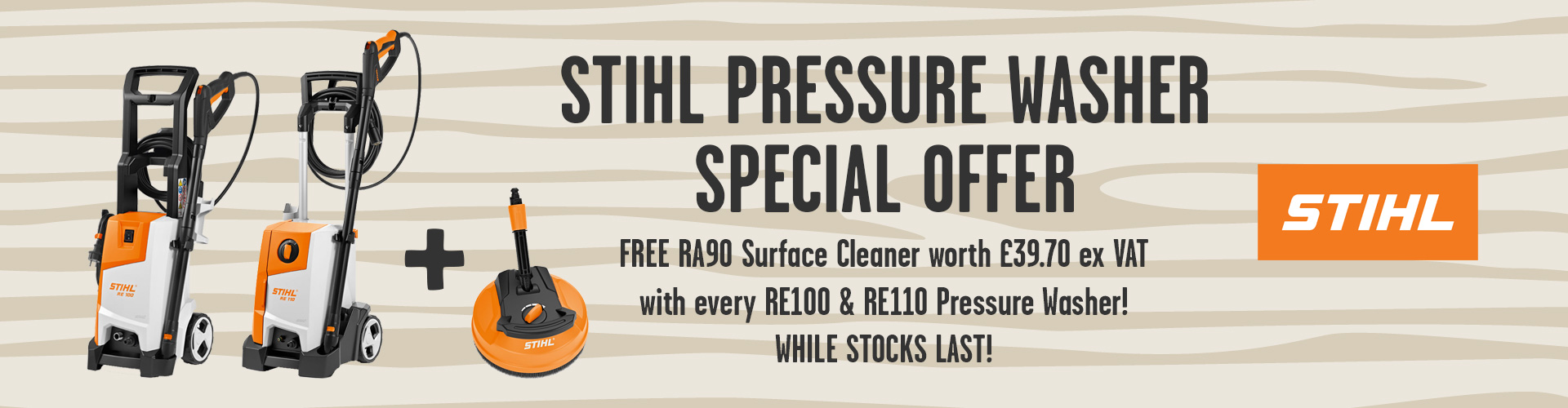 Stihl Pressure Washer Special Offer – F.R. Jones & Son