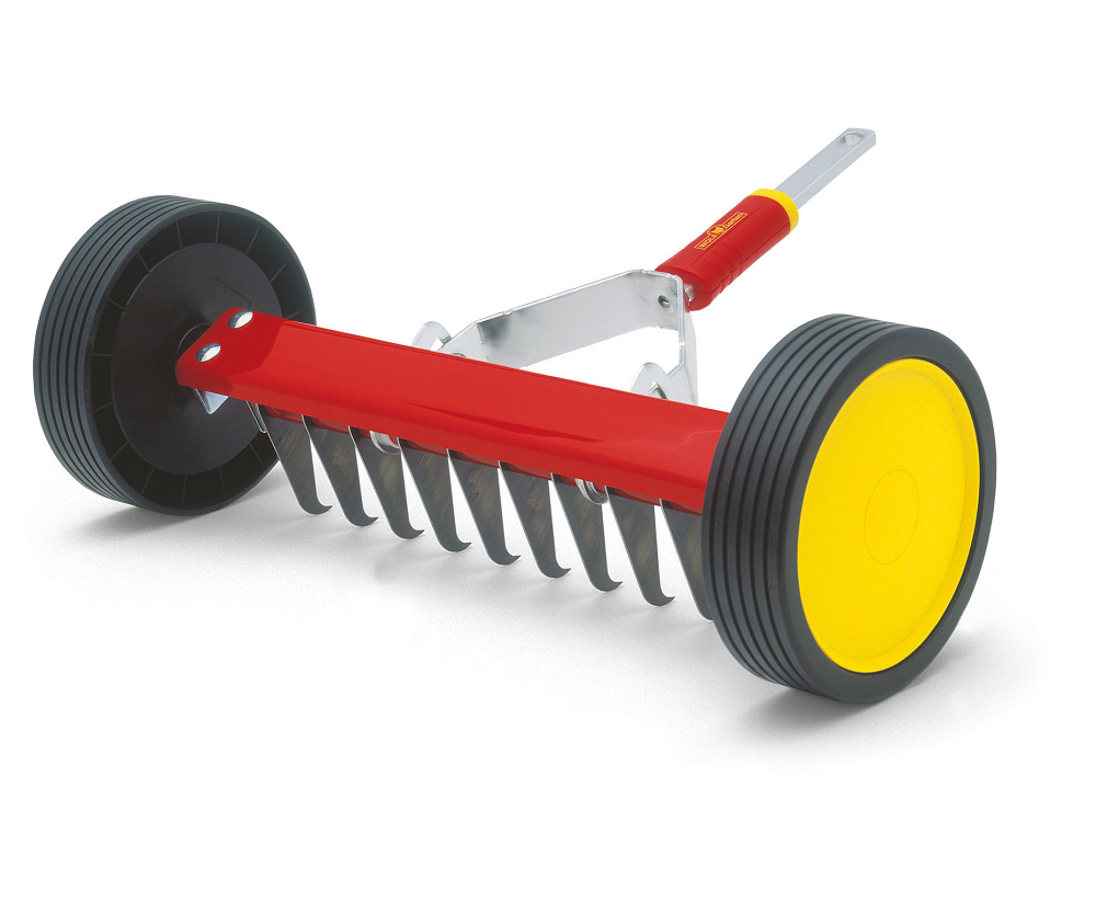 Wolf Garten multi-change URM3 roller moss removal rake – F.R. Jones & Son