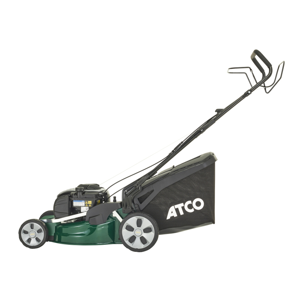 Atco Quattro 19S 4in1 self-propelled four wheeled lawn mower (48cm) – F ...