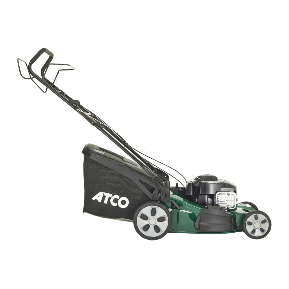 Atco Quattro 19S 4in1 self-propelled four wheeled lawn mower (48cm) – F ...