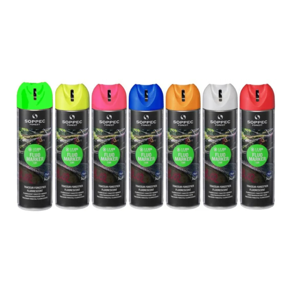 Treemarker Soppec Fluo marker spray 500ml – F.R. Jones & Son