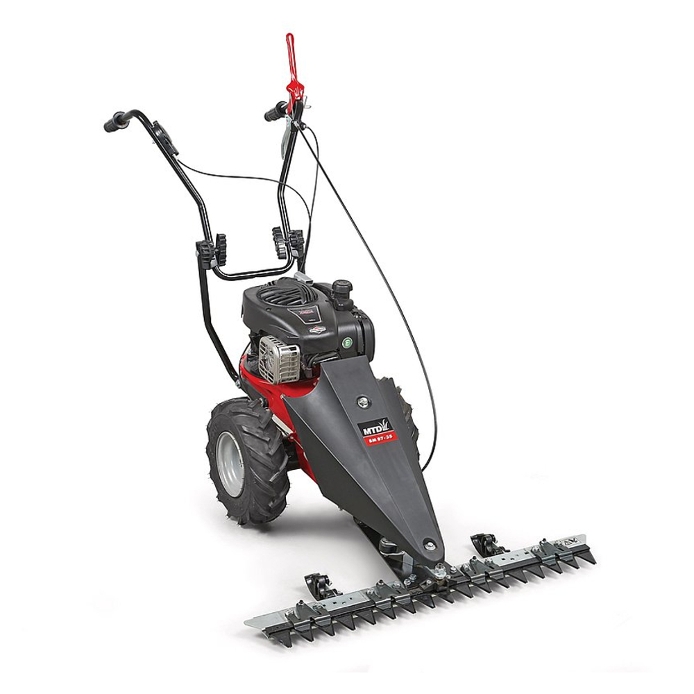 MTD BM87-35 petrol self-propelled two wheeled scythe mower (34″ cut ...