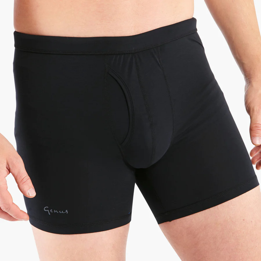 Genus Merino Blend Thermal boxers (Black) – F.R. Jones & Son