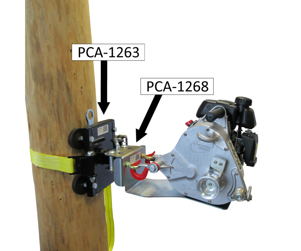 Portable Winch tree/pole mount winch anchor – FR Jones & Son